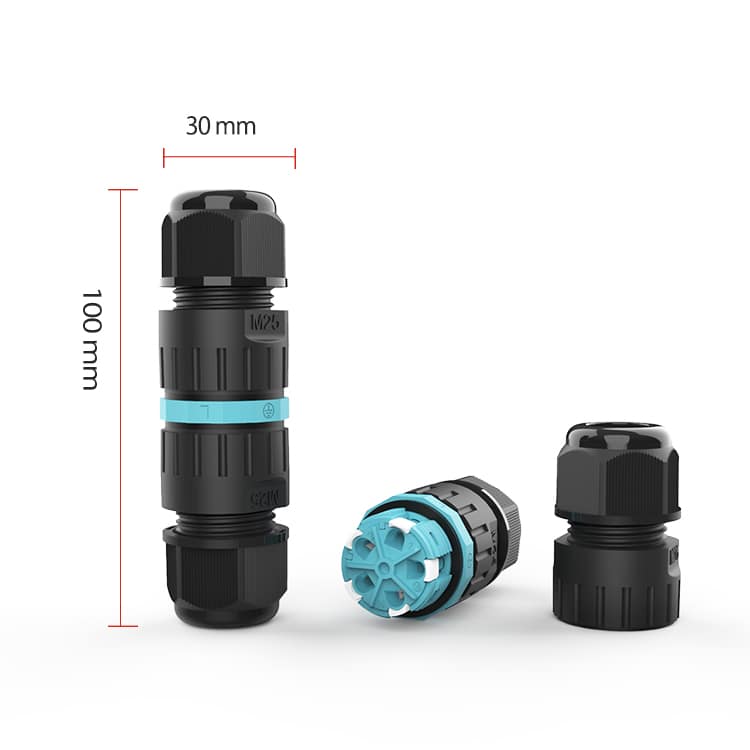 Conector Rápido IP68 4P - ElektroControl